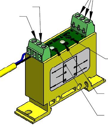 Syron Nut and sensor components