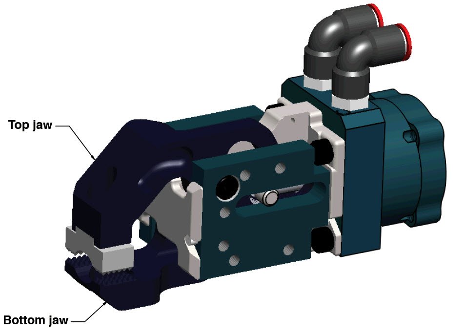 PGS Gripper Jaw Angles , Syron, Coremo Jaw types.