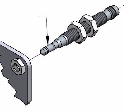 Syron Nut and sensor components
