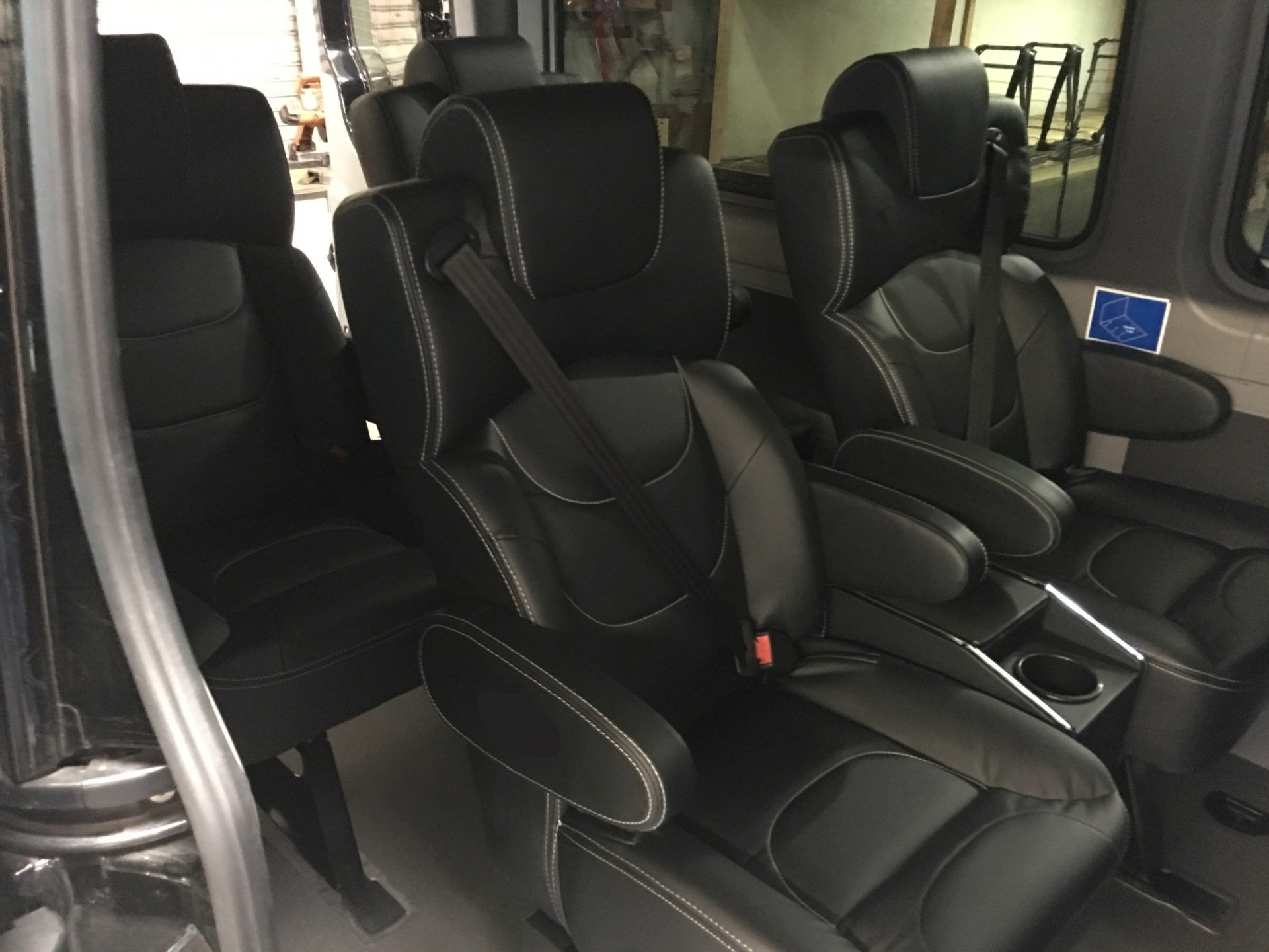 Premium Dual Captain Chairs for Sprinter OEM Tracks