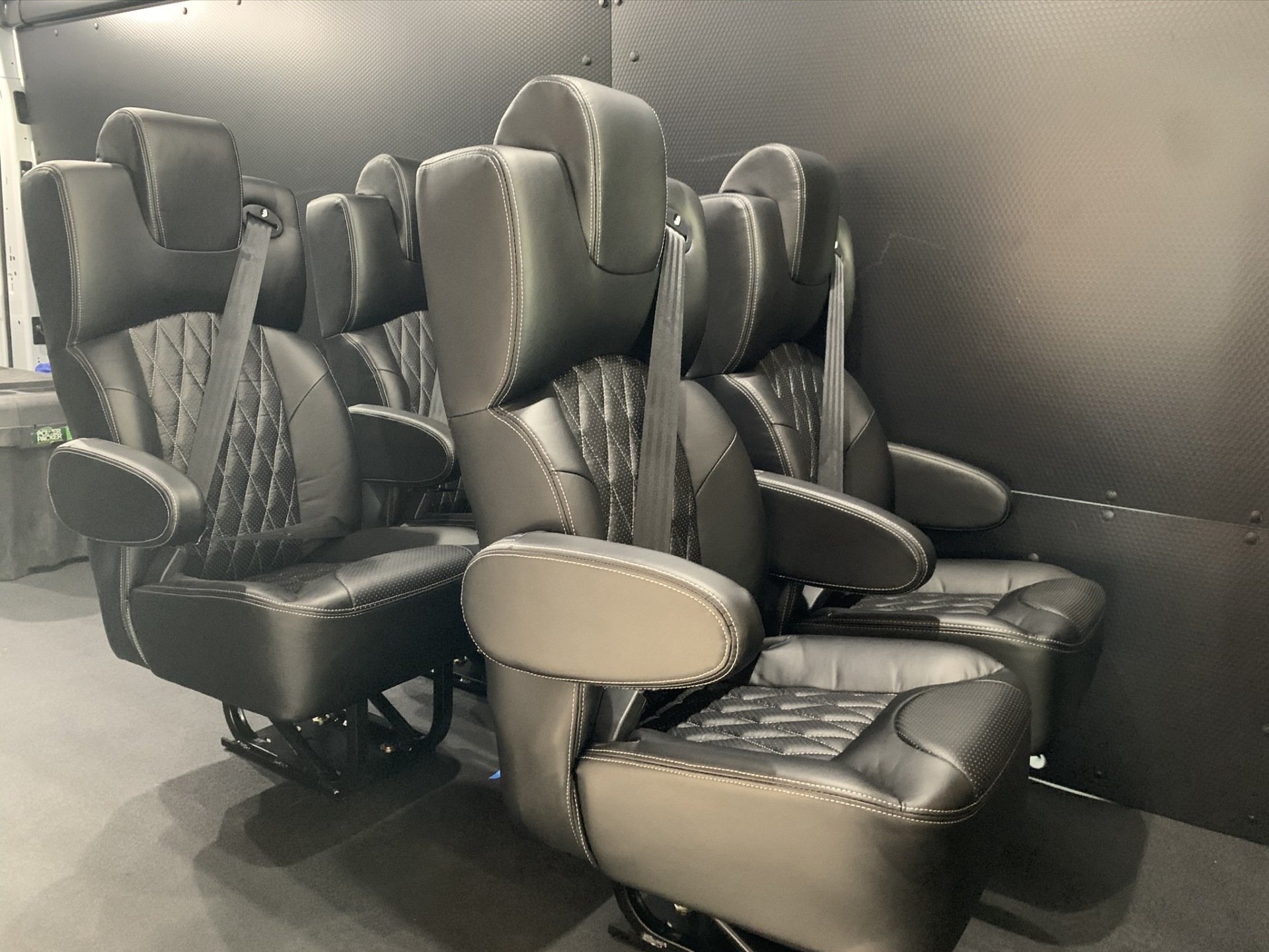 Cargo Van Custom Seating Solution | Captain Chairs