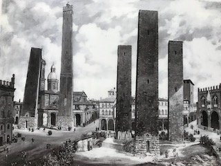 The leaning tower of .....Bologna?