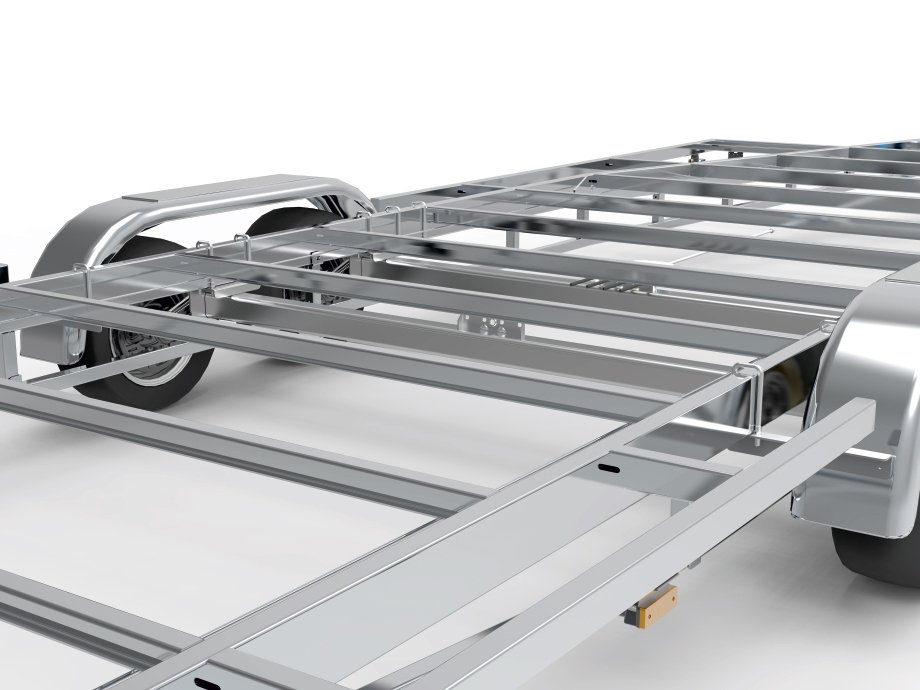 TINY HOUSE CHASSIS mit KNOTT-Fahrzeugtechnik von ISOPOLAR