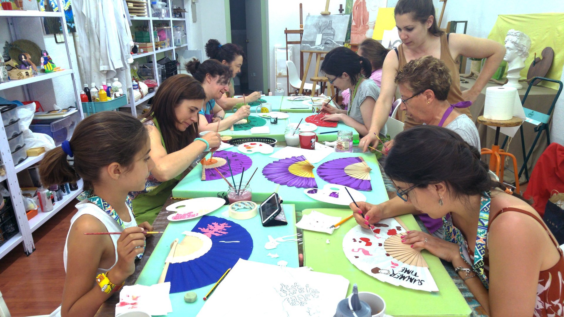 pintamonas talleres creativos prensa rtve atresmedia artículos madrid