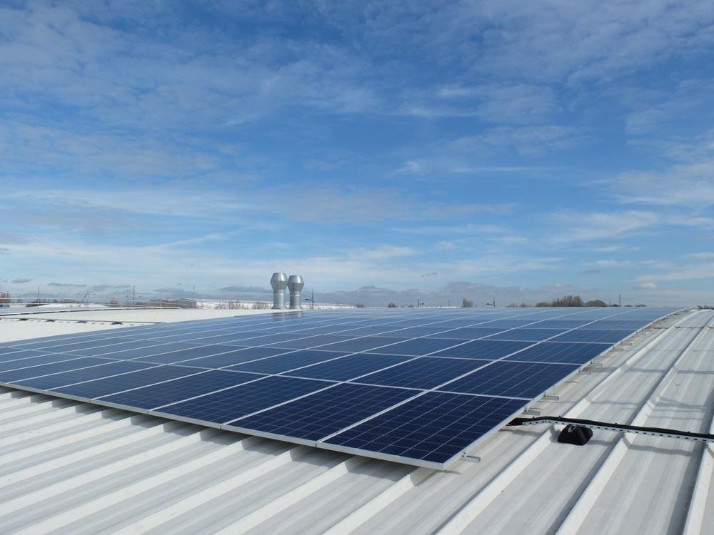 Commercial Solar and Ev charging units