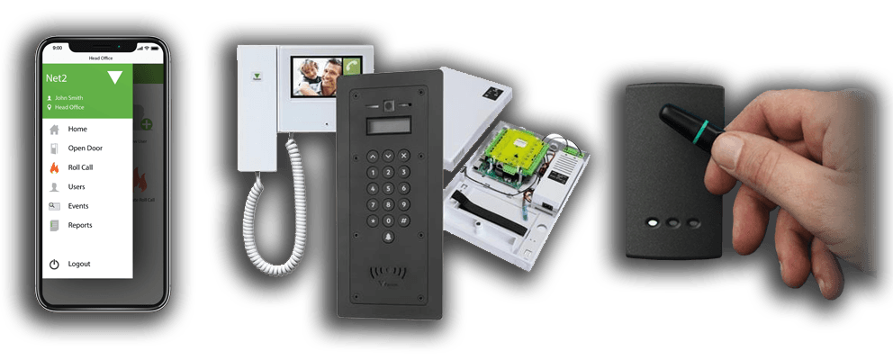Access Control, Door entry systems, fire alarm roll call