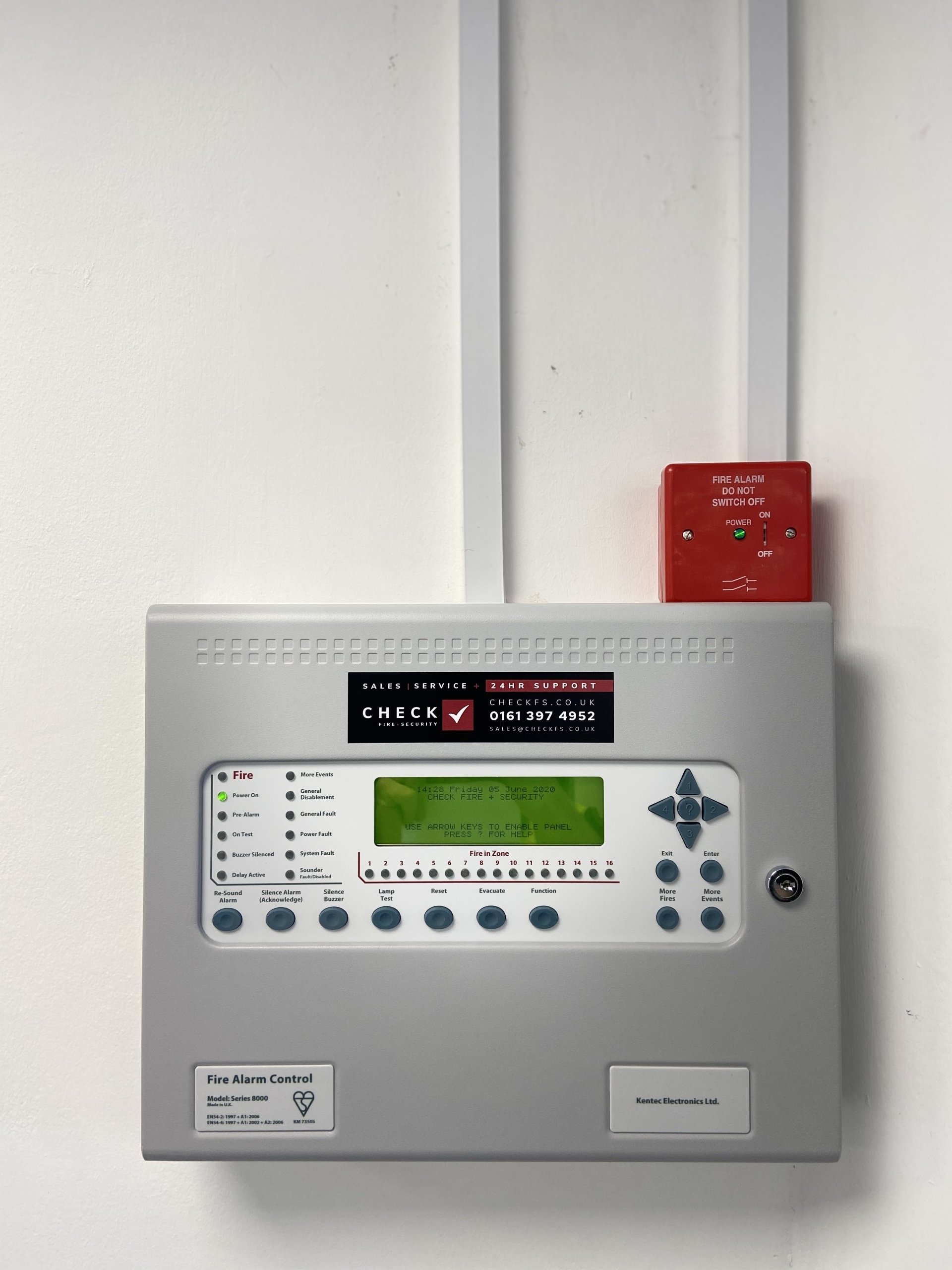 Recent installs from Check Fire & Security