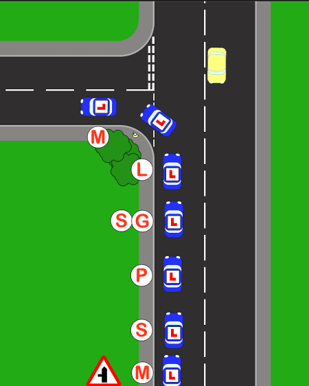 Accord Driving School - Turning Left