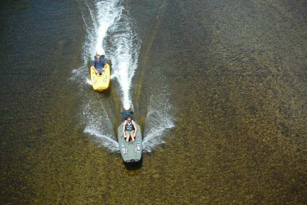 Mokai Kayaks the best powered Kayak, Jet powered kayaks