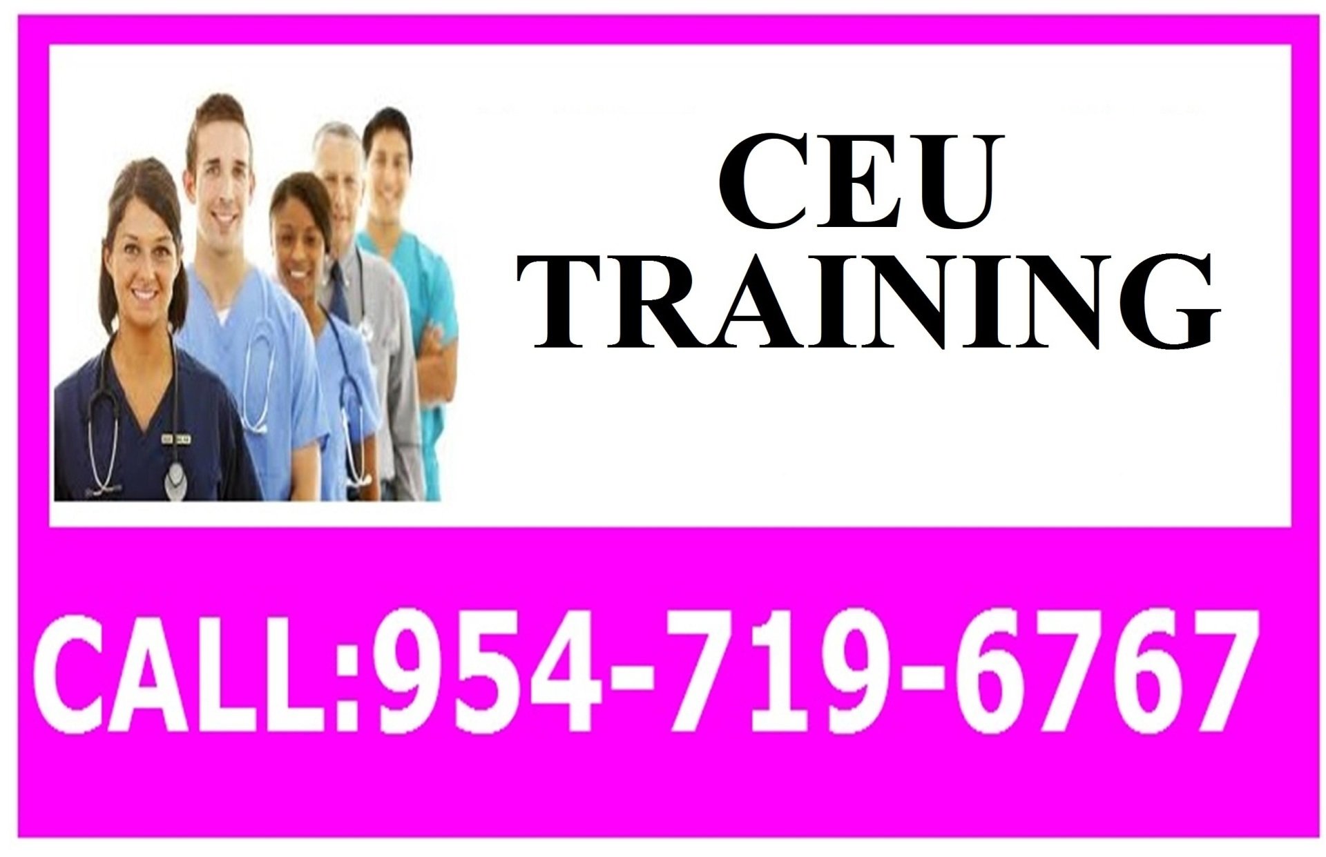 CPR, CEU, MED TECH, Hipaa, Alzheimer, HIV, In-services