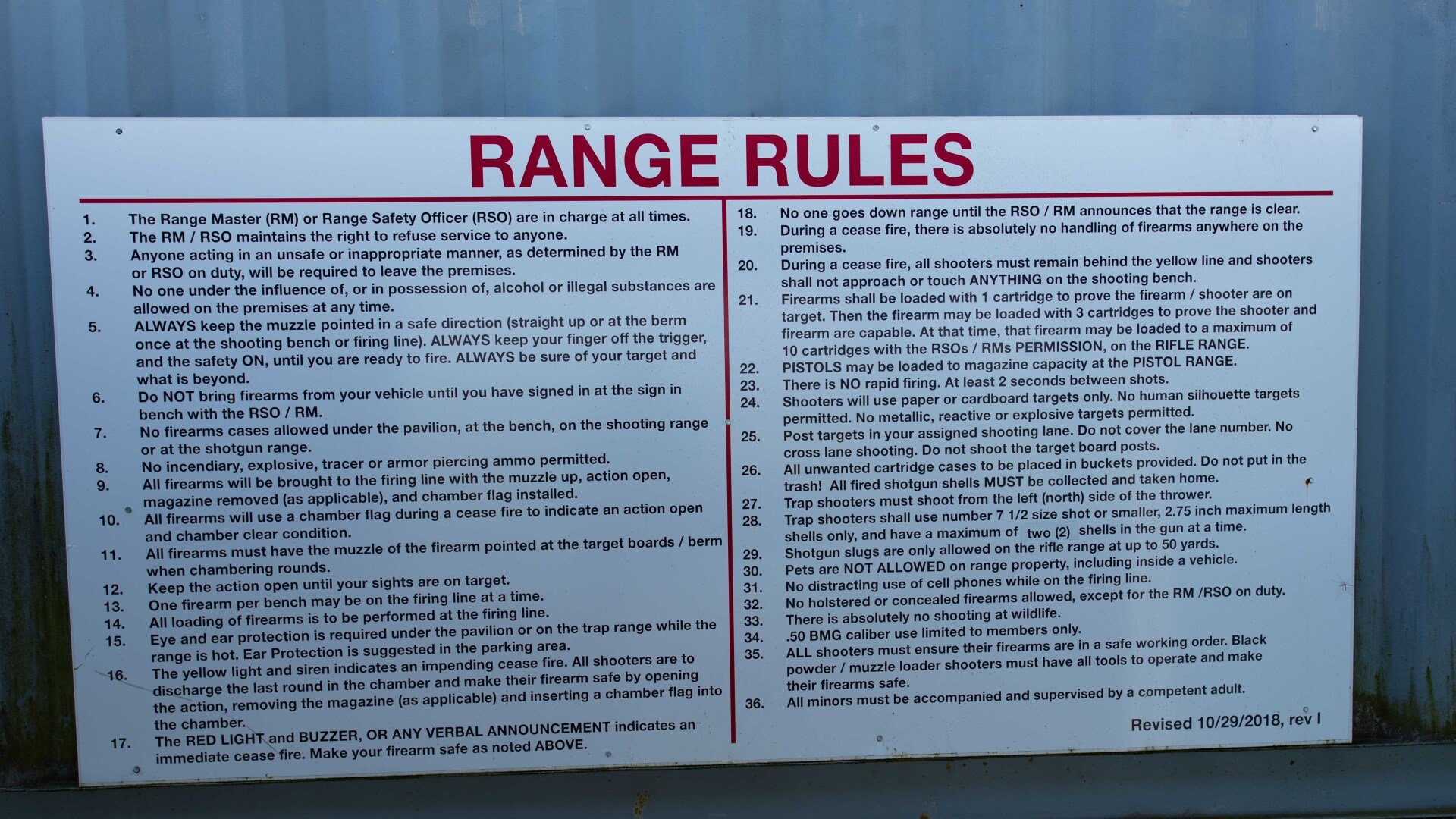 Rifle & Pistol Range Everett - Everett Sportsmen's Club