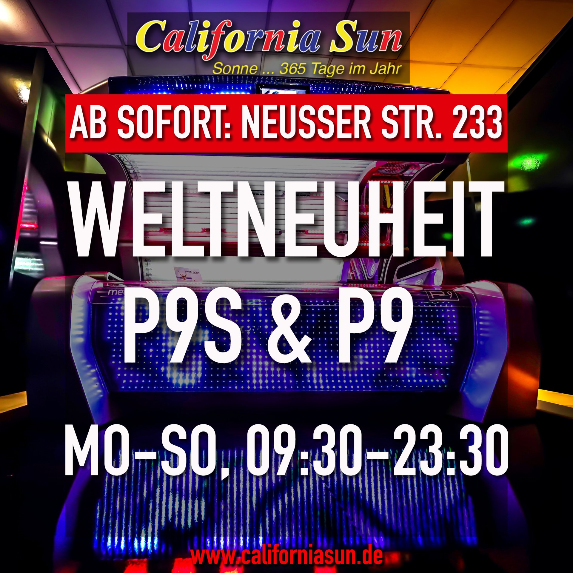 Schne California Sun Neusser Str Bild