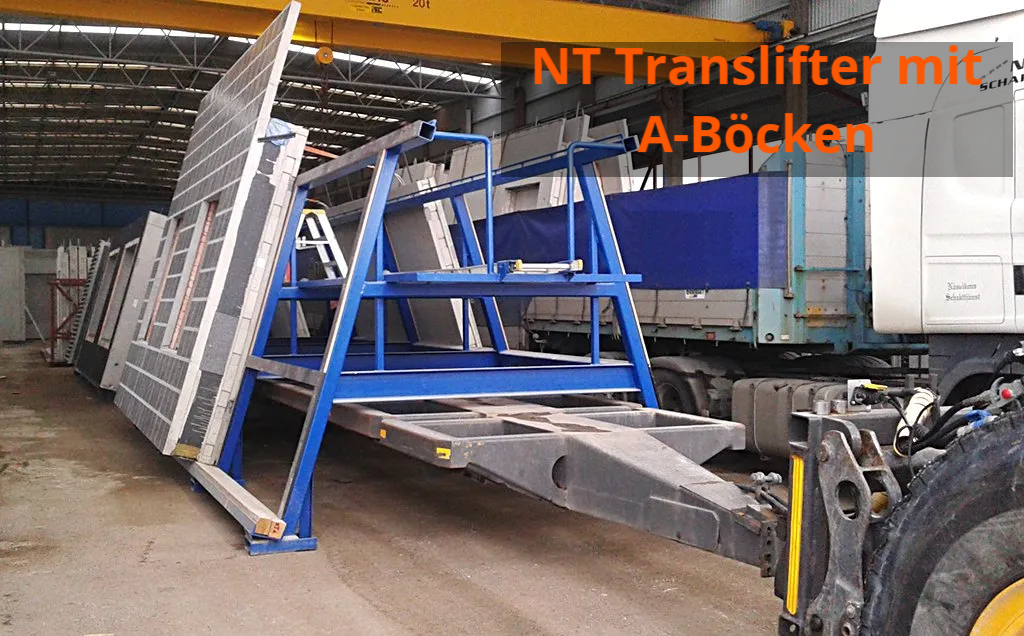 Innerbetriebliche Transportlösungen | Translifter und Zugmaschinen