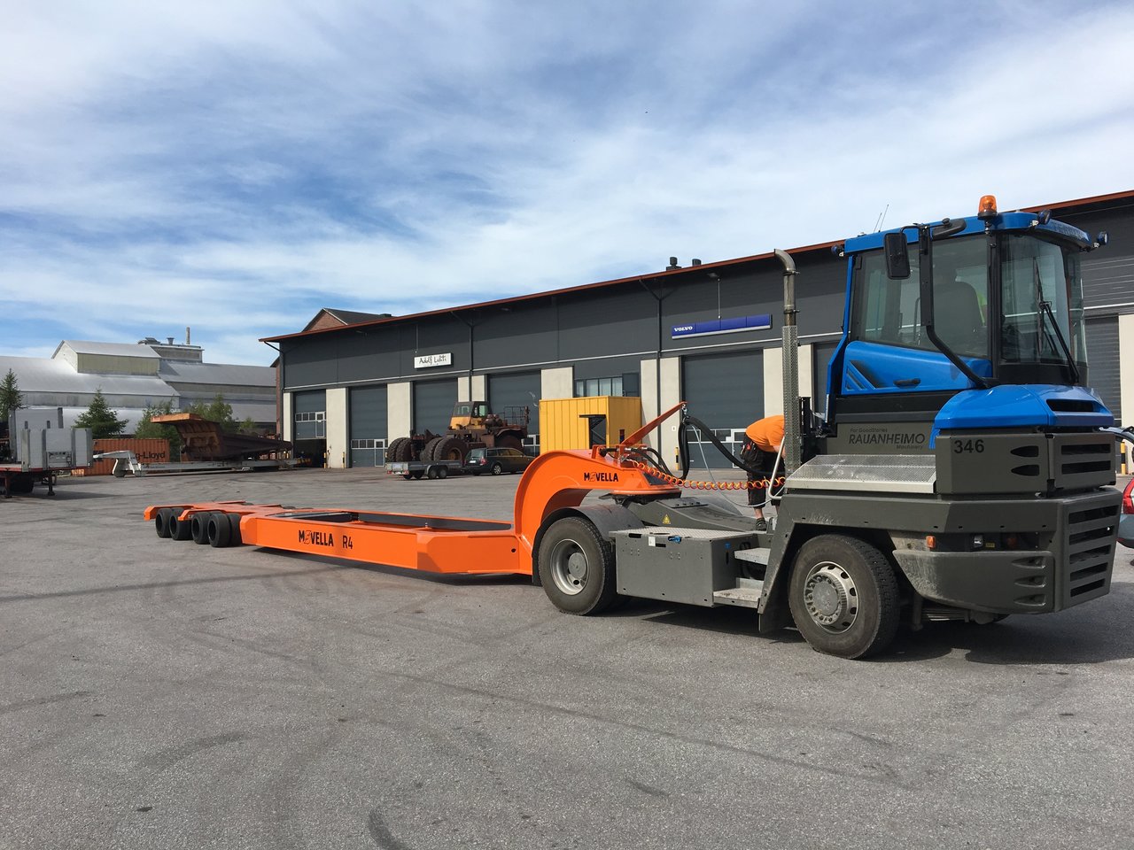 RoRo Translifter für Stahl- und Schwerindustrie