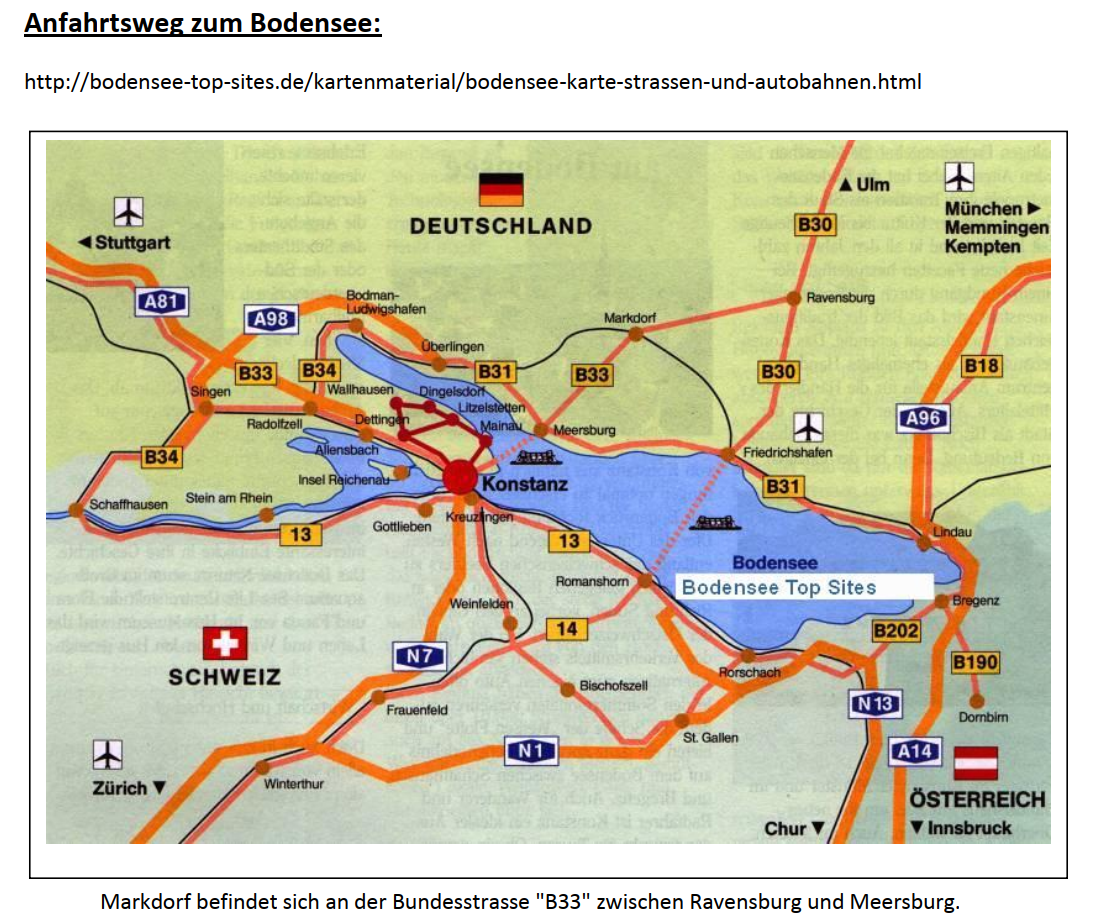 Markdorf und seine Umgebung