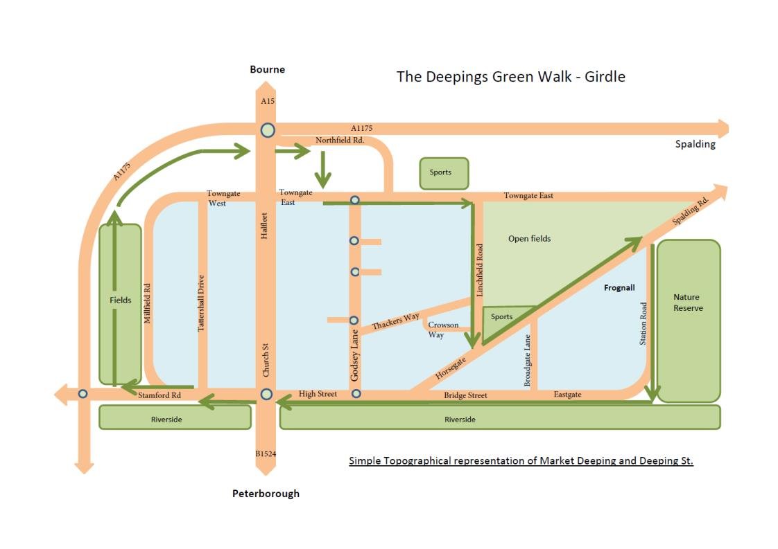 About The Deepings Green Walk
