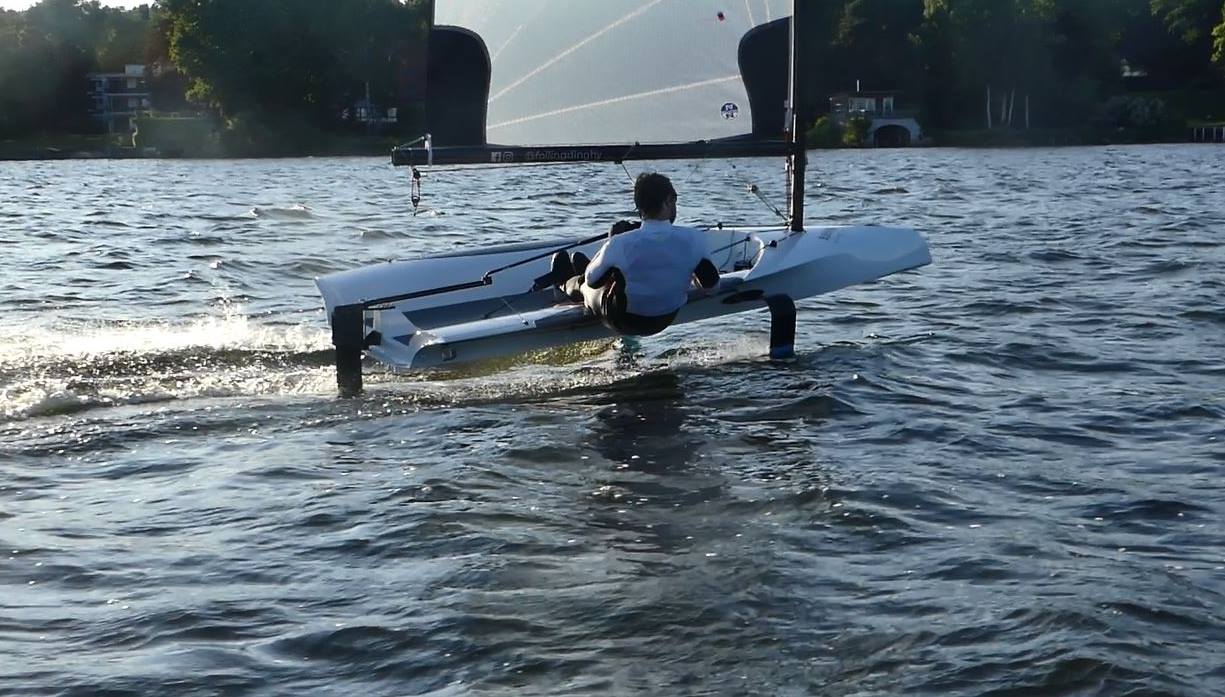 Get to know the foiling dinghy with pictures in our gallery