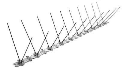 Instalación de pinchos y púas antipalomas. Control de aves.