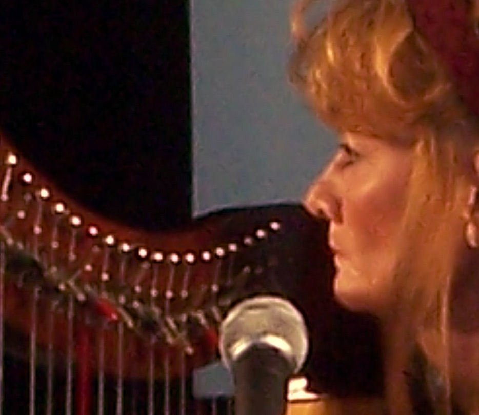 Shari Sarazin Harp & Song The Music page