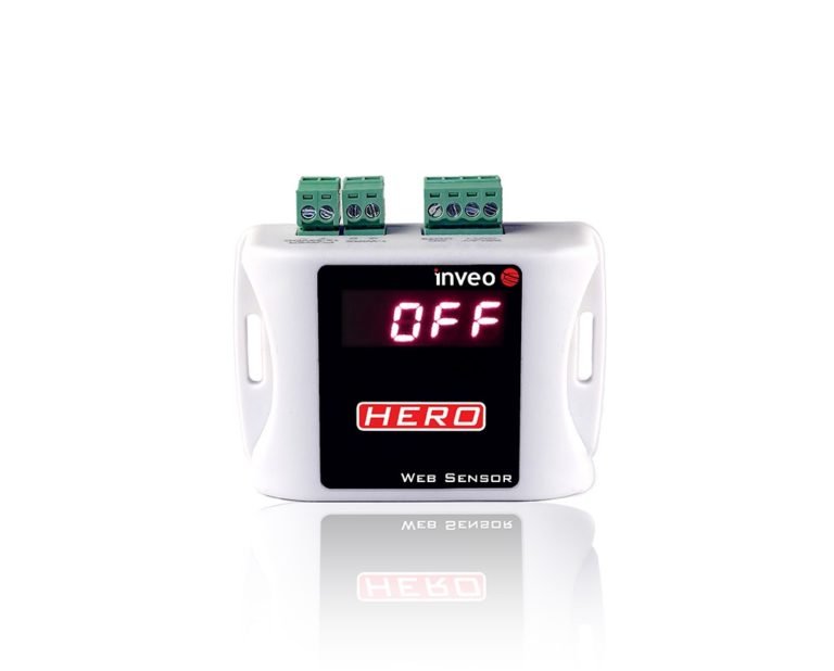 Hero Web Sensor - read temperature remotely