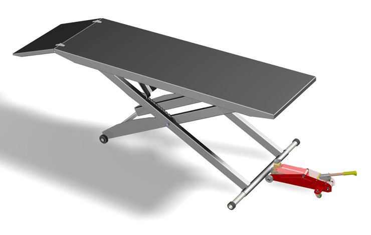 Motorcycle Work Station | Sheet Metal Design