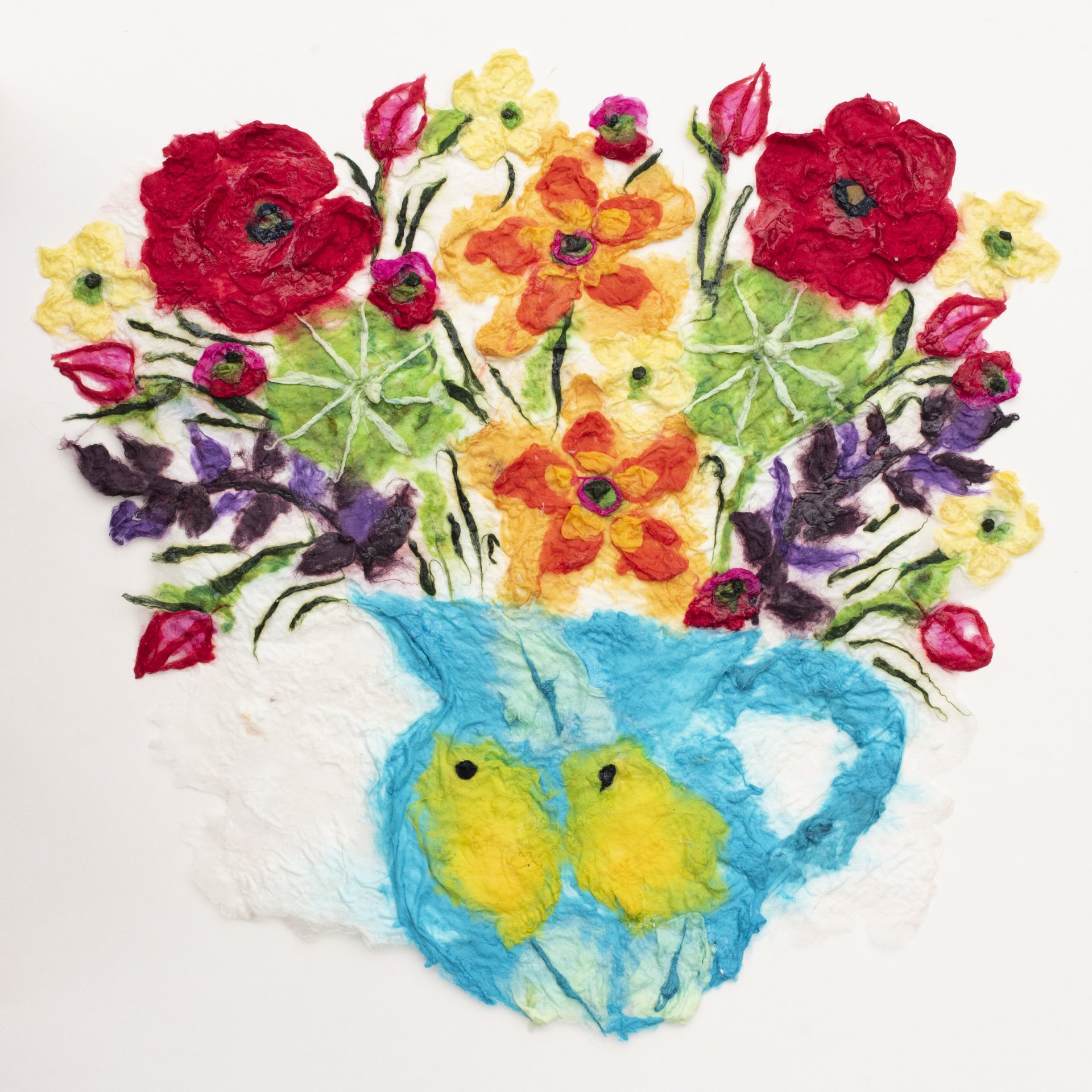 Flower Textile Pieces