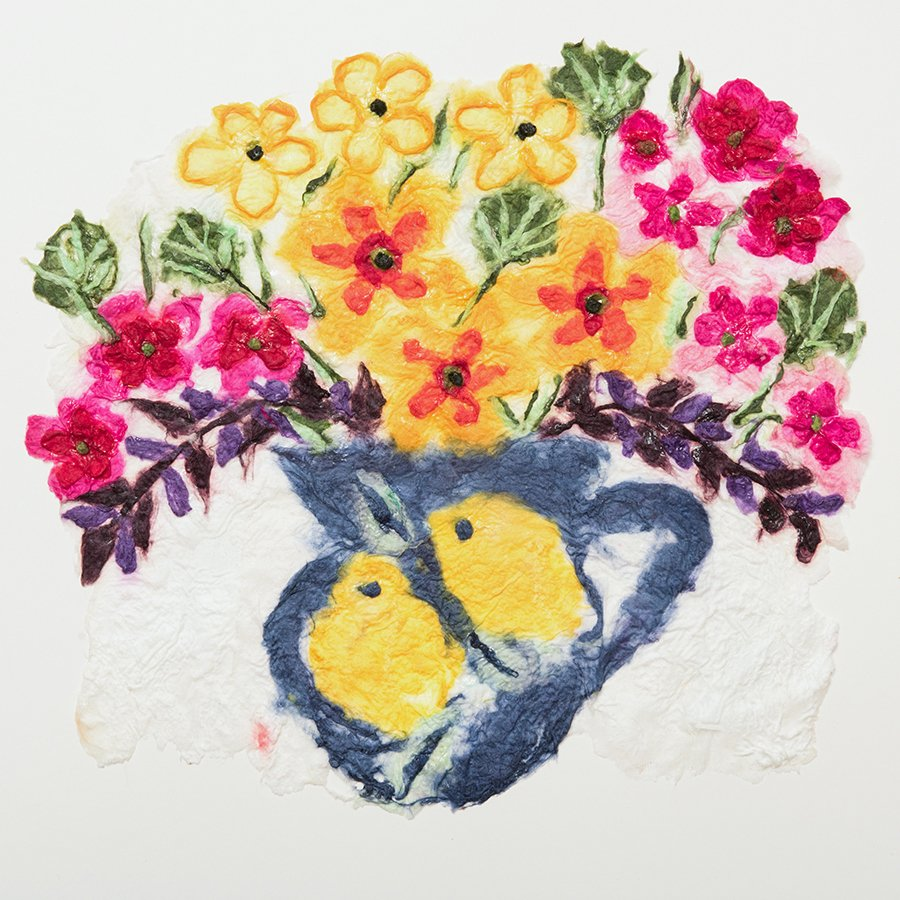 Flower Textile Pieces