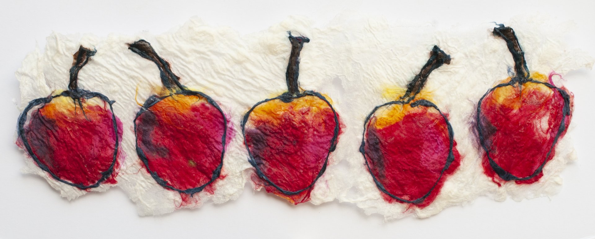 Fruit Textile Pieces