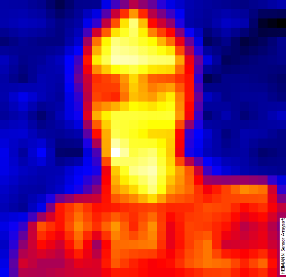 16x16 Thermopile Infrared Array - Heimann Sensor