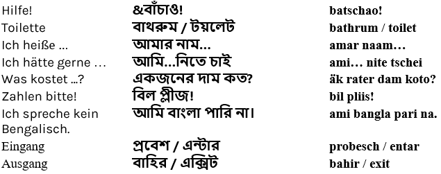 Bengalisch lernen mit Langzeitgedächtnis-Lernmethode