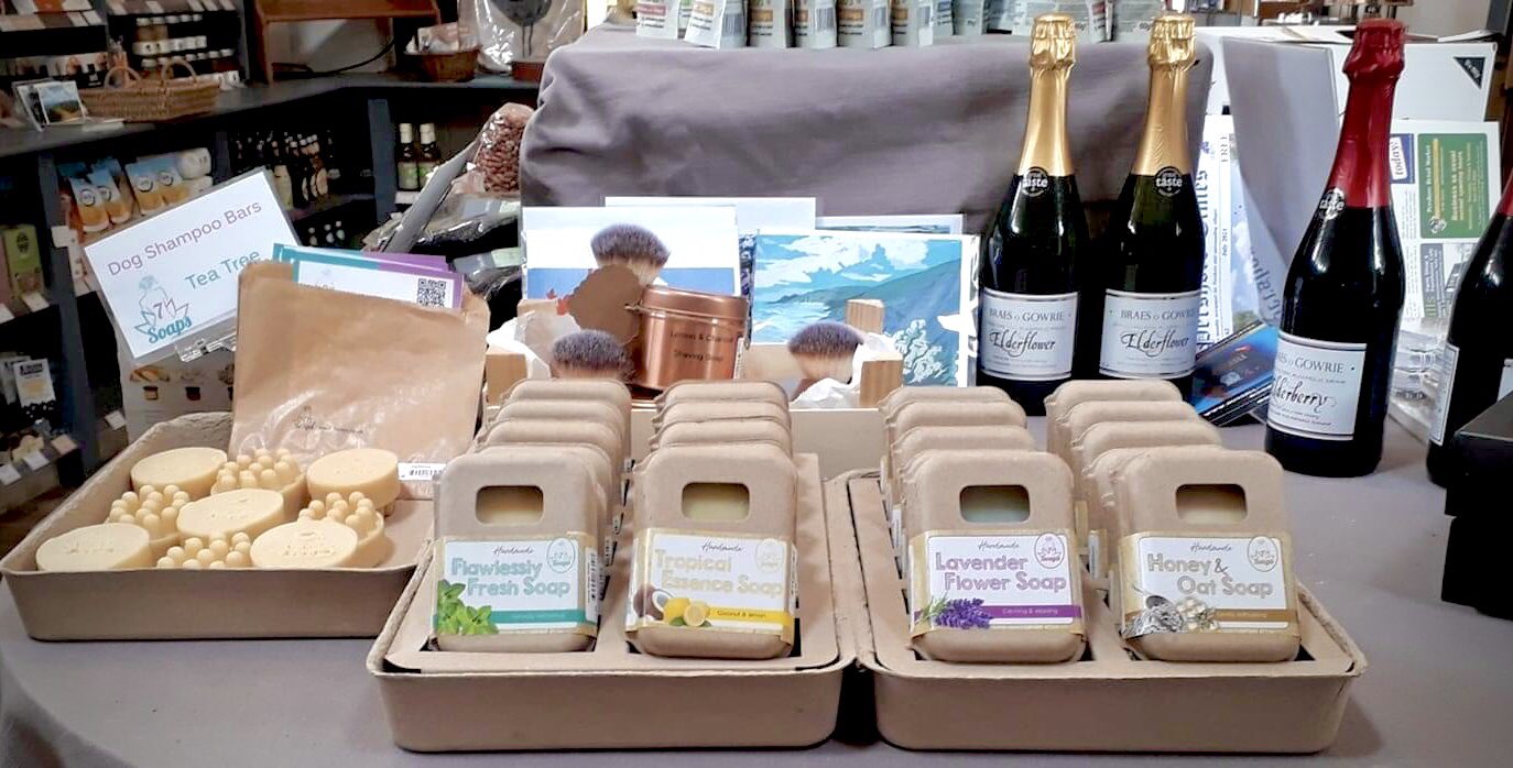 Revills Farm Shop now Stock 7soaps products