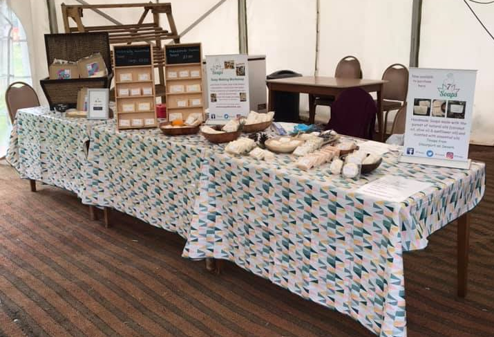 Supporting Bells Farm Shop food fair today...