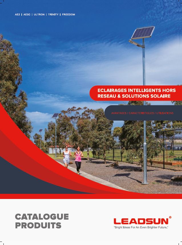 Lampadaire solaire Tout en Un | Leadsun France