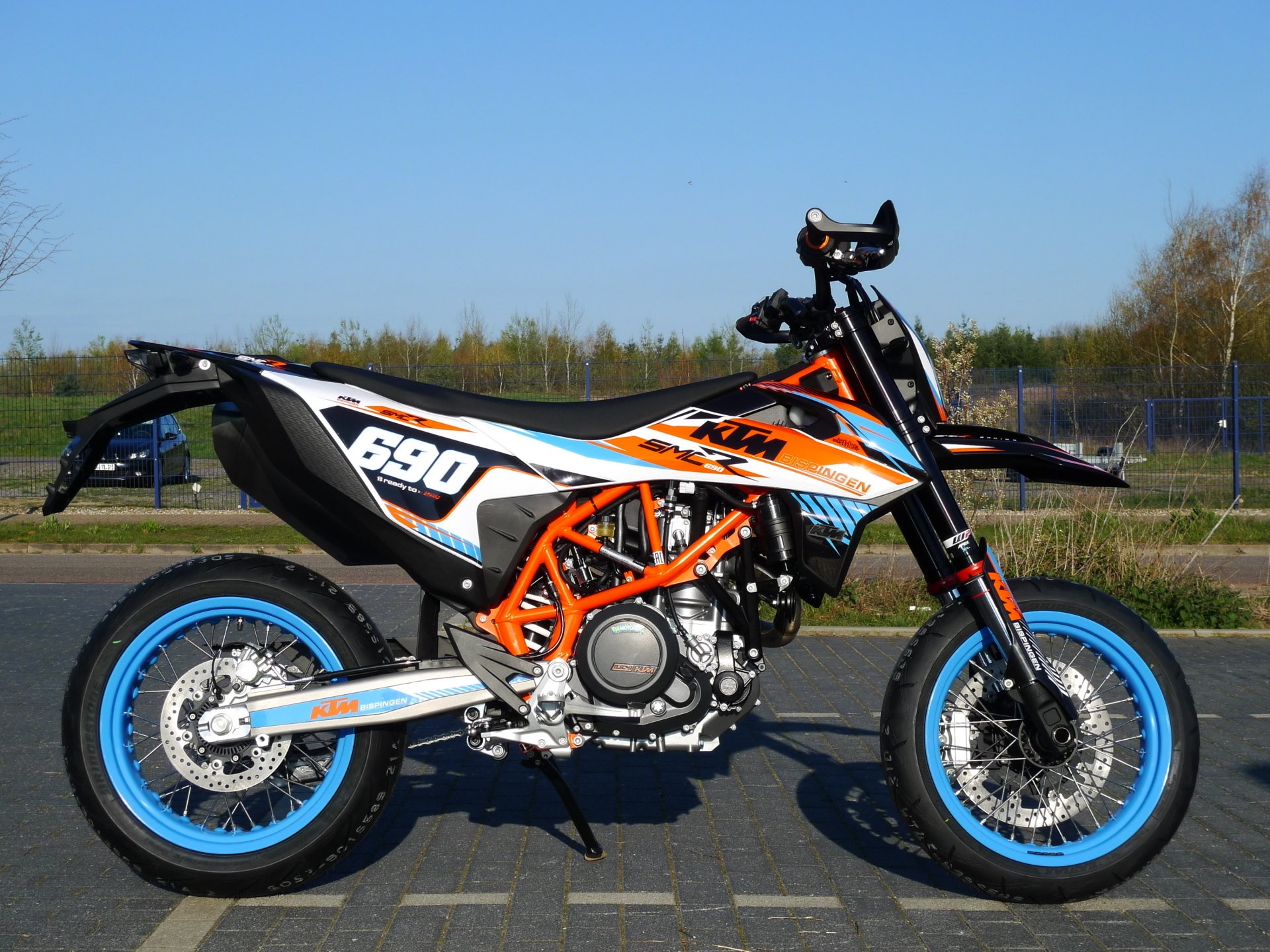 Supermoto Galerie Pulverbeschichtung Hamburg, KTM SMCR, Husqvarna 701