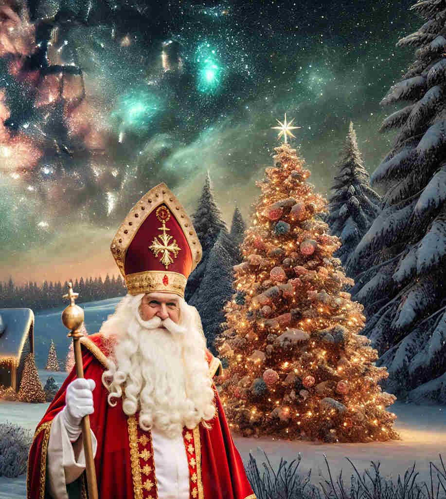 Nikolaus am Nordpol - Das Zuhause