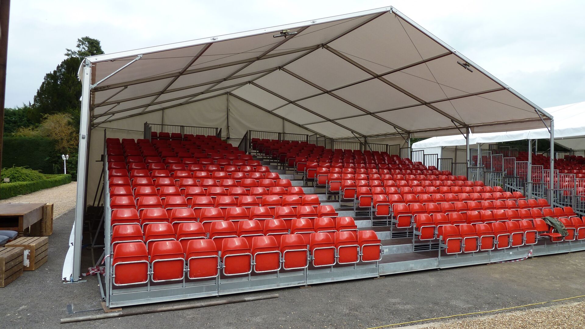 Carlinden Tiered Seating Hire