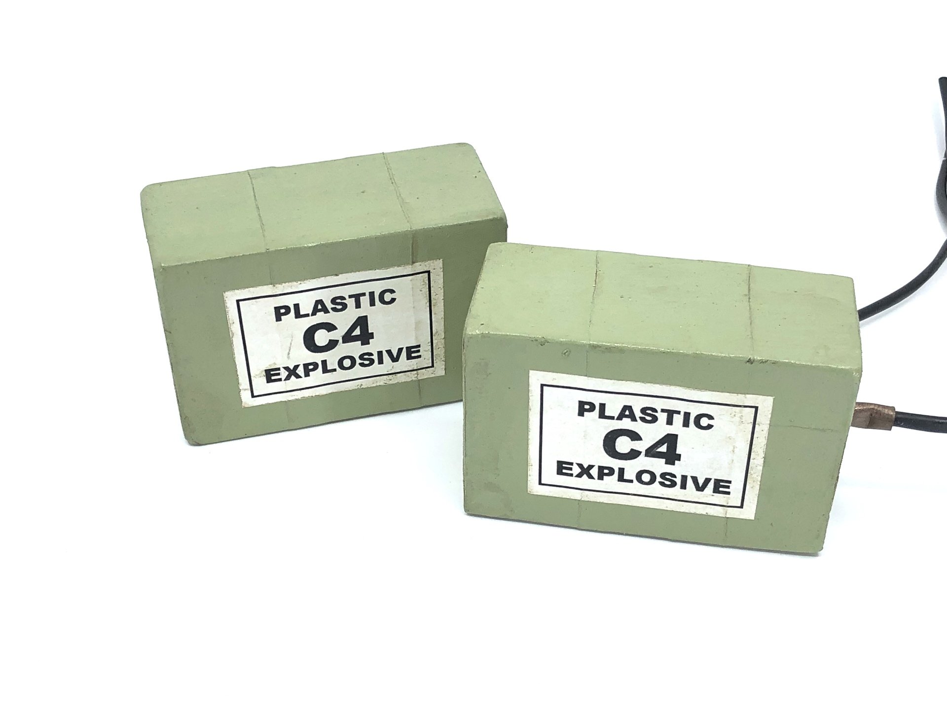 Theatrical replica prop explosives for Hire UK