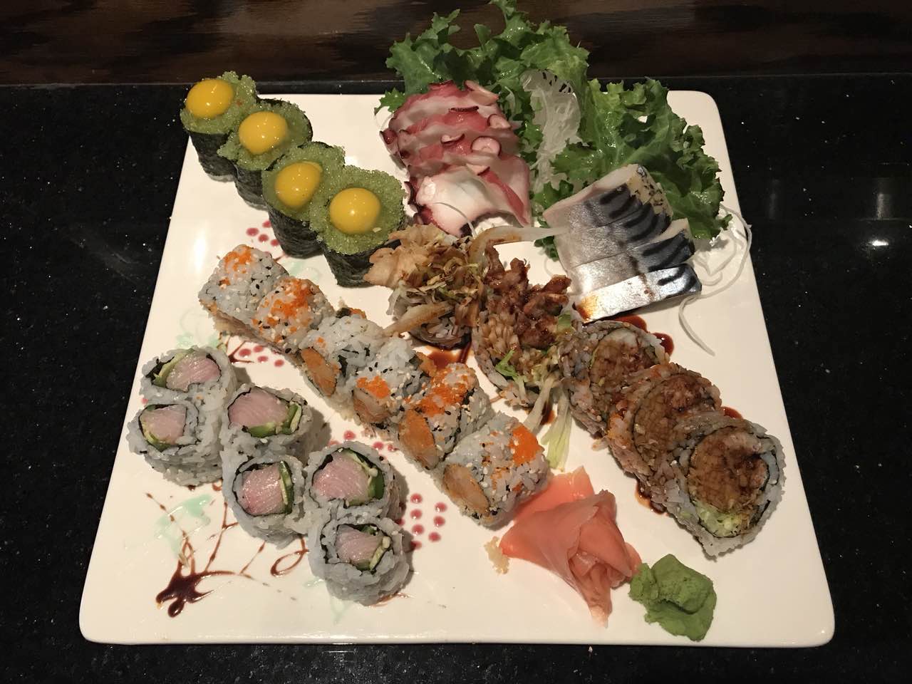 Sushi Bar Entrees