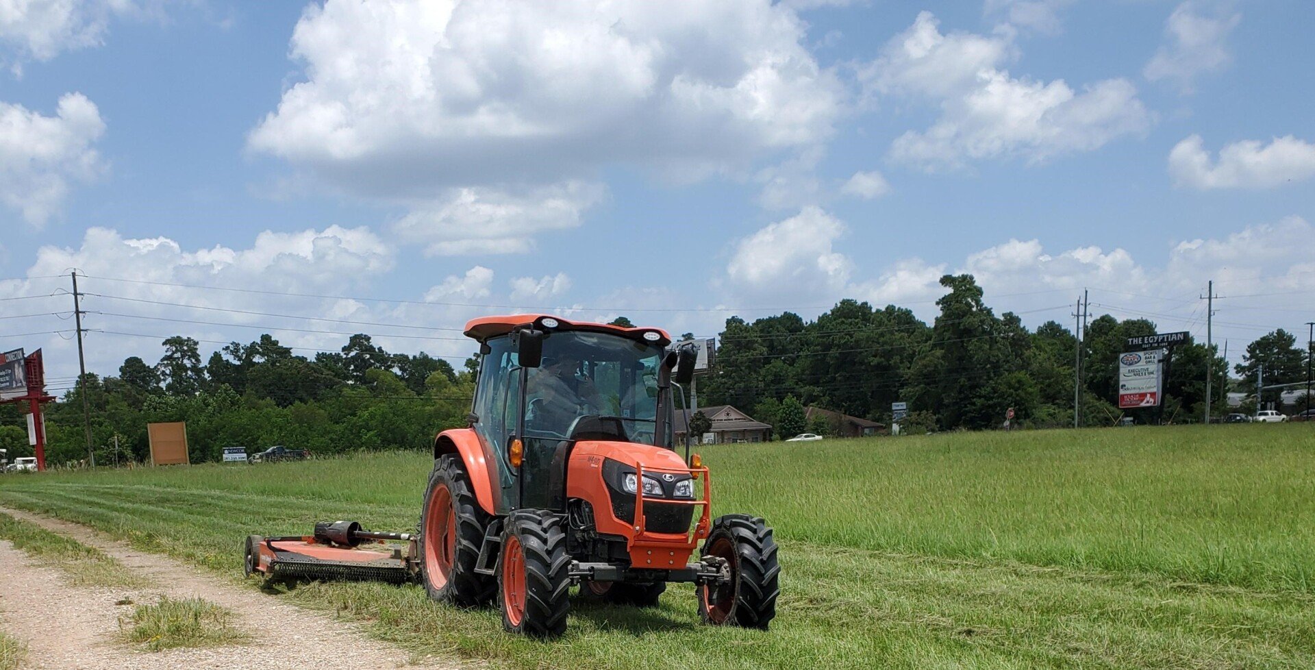 Houston Area Lot & Field mowing, Commercial or Residential Bush-Hog Service