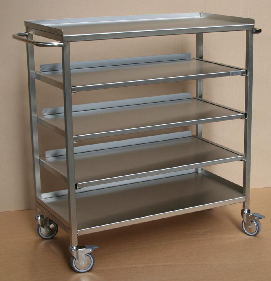 Bespoke Stainless Steel Trolleys Custom Made
