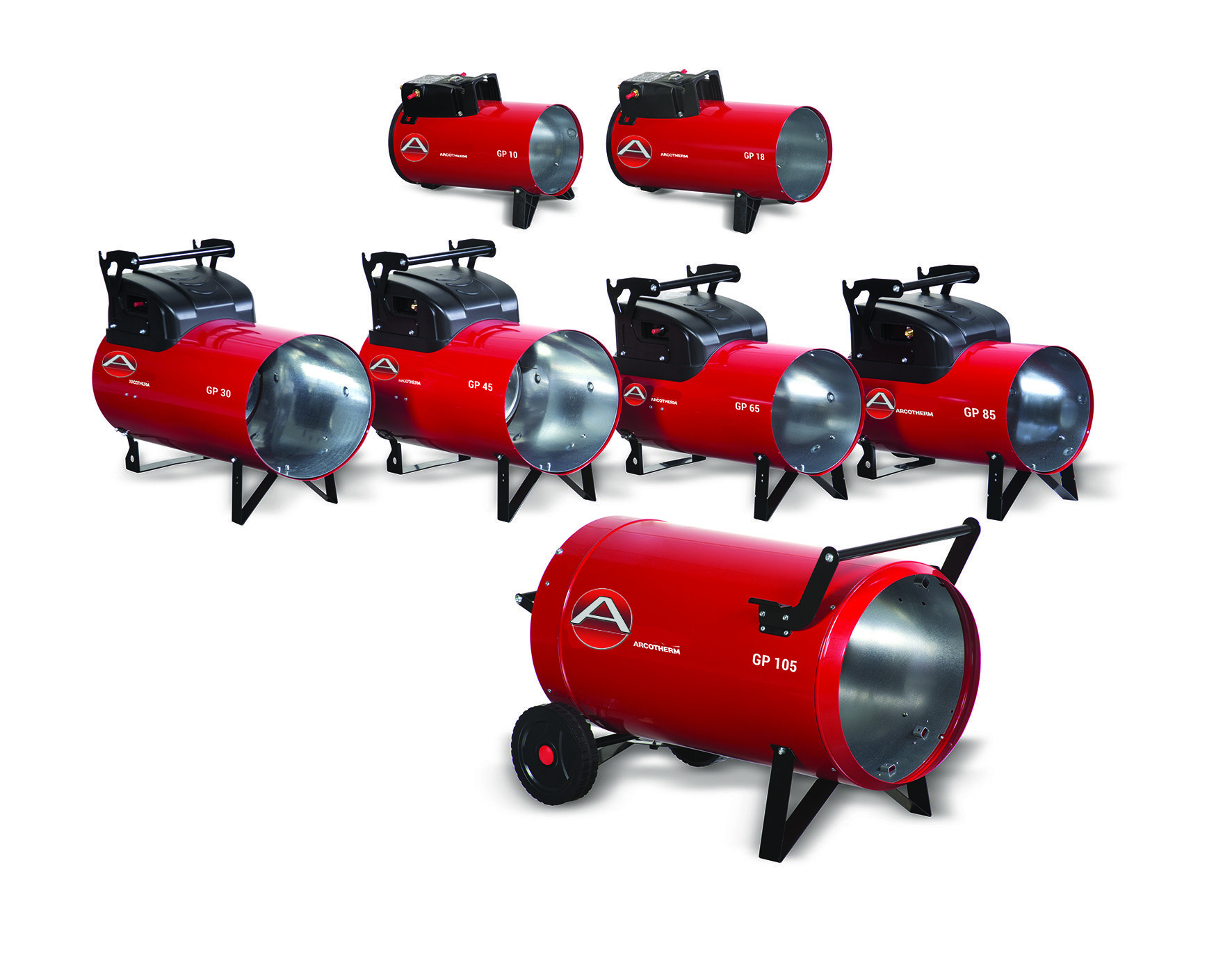 Chauffage de chantier au gaz