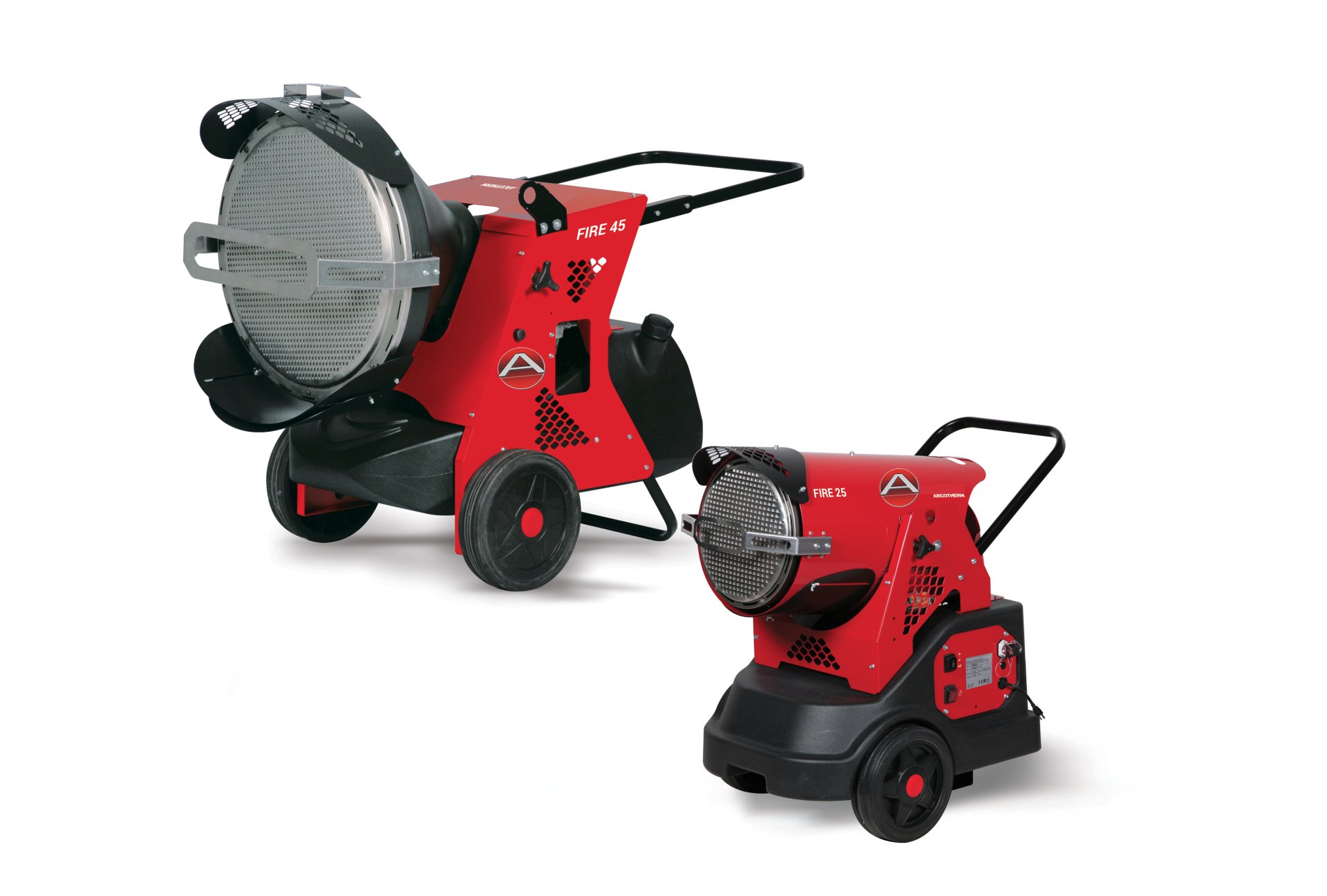 Chauffage à air pulsé fioul et chauffage radiant fioul.