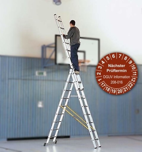 DGUV I 208-016 ehemals BGI 694 für Leitern und Tritte