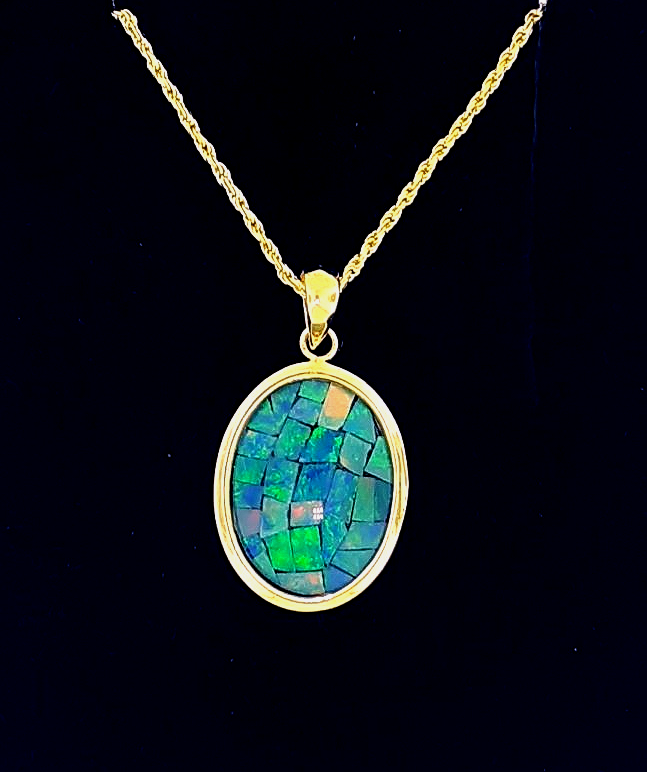 Greencastle Colored Stone Pendants