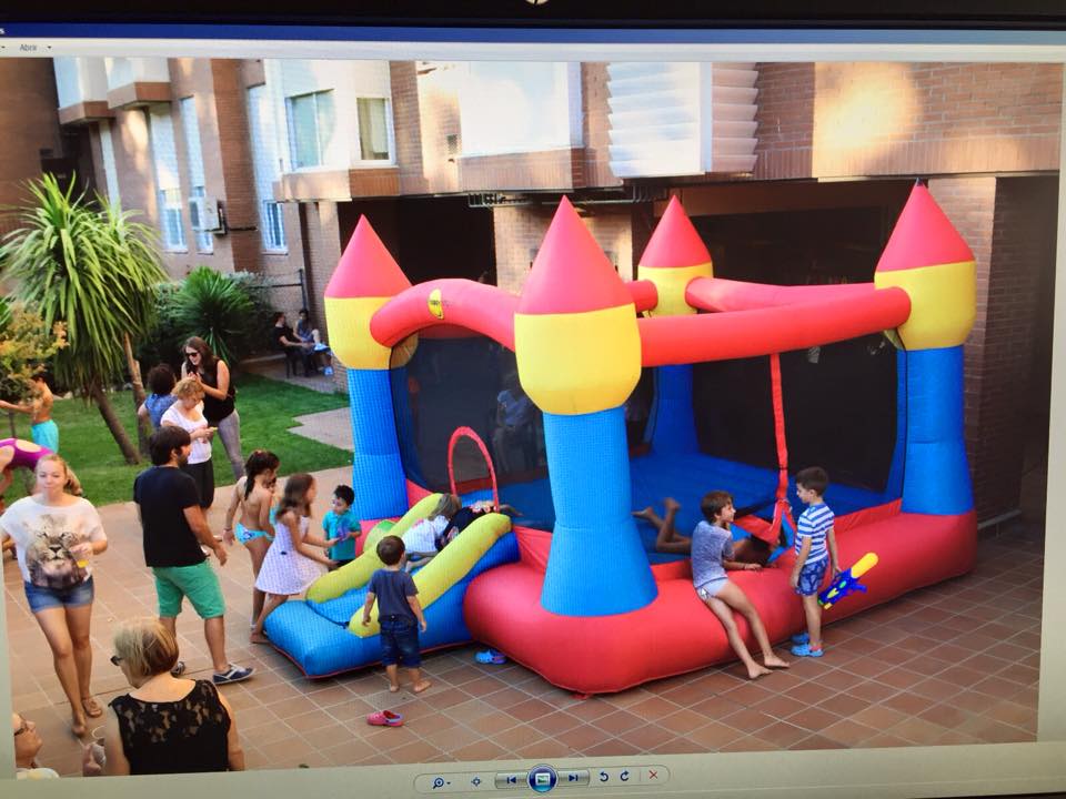 Alquiler de castillos hinchables en Madrid por 50€