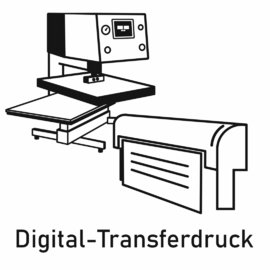 Stickerfei, Flock-Flex-Druck und Digital-Transferdruck
