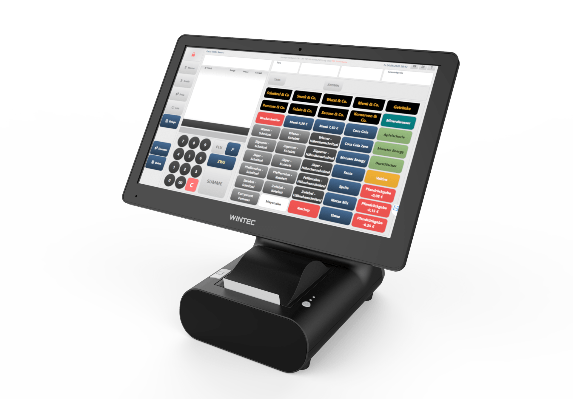 WINTEC POS-Systeme - Kassensysteme PC-Waagen Bezahlautomaten Software