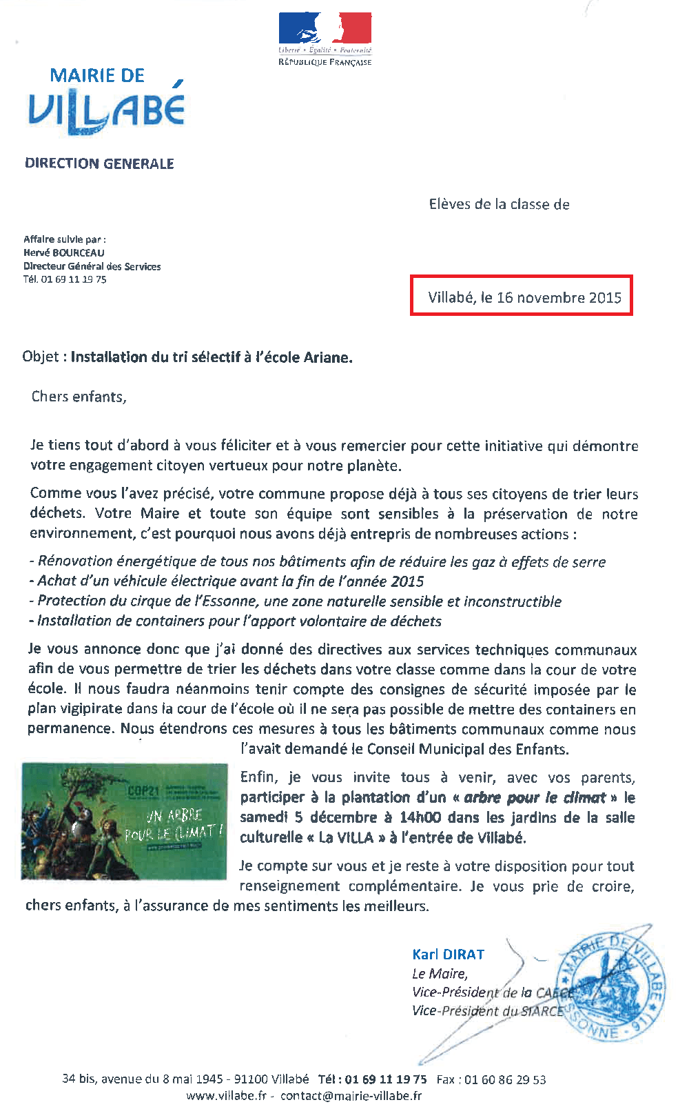 Messages et Publications