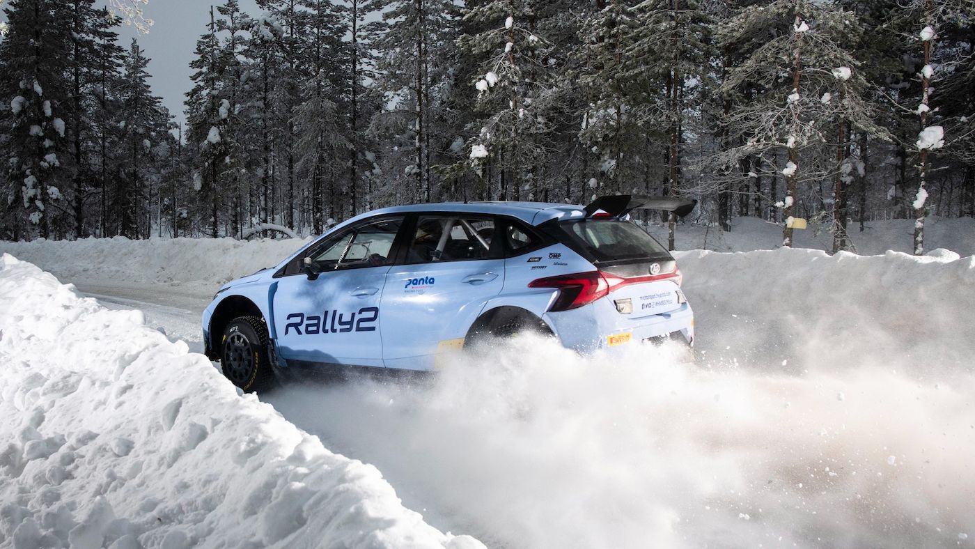 Debut del nuevo Hyundai i20N Rally2 en el Rally Ypres