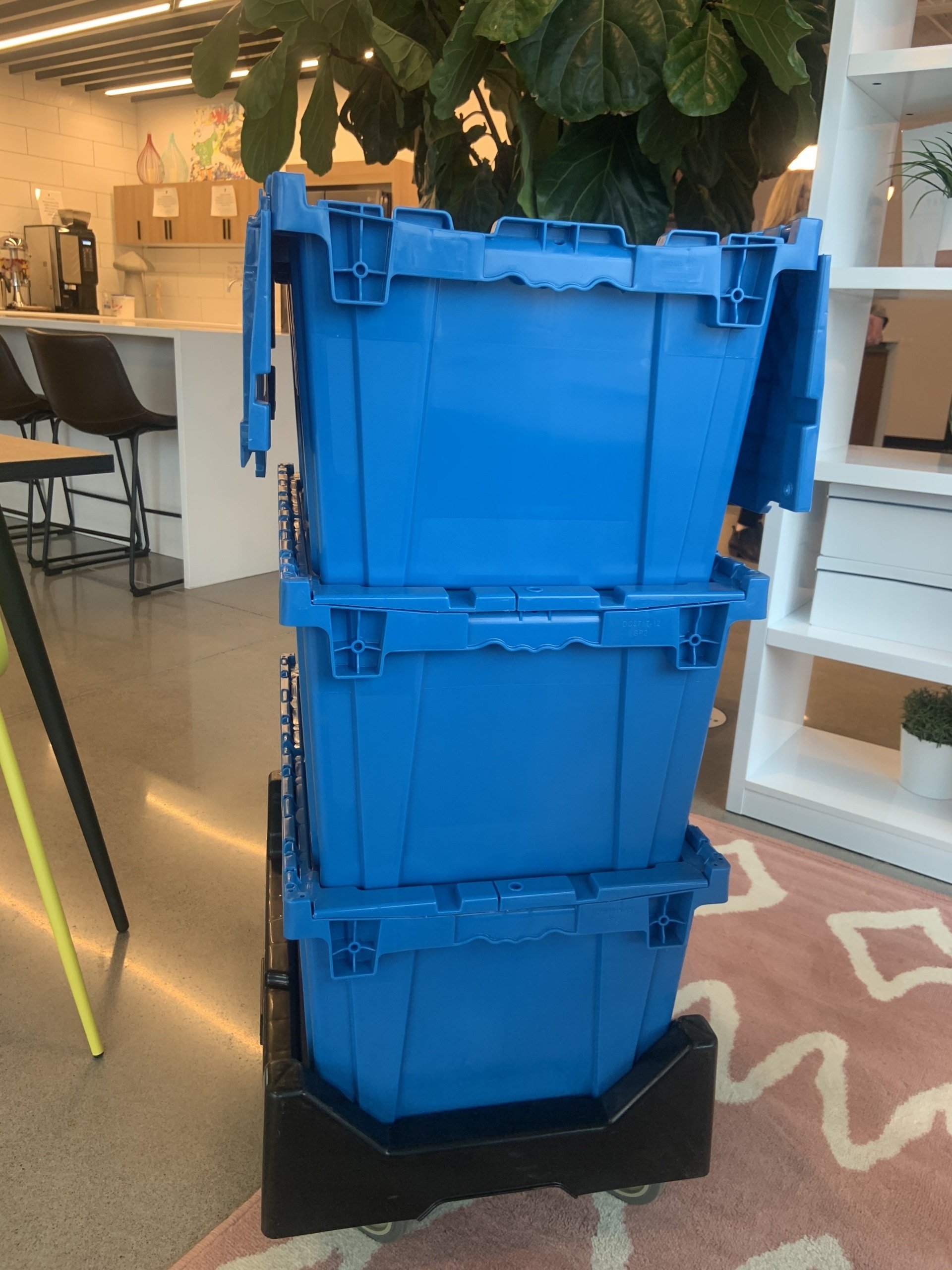 Plastic Moving Box Rental Kingston